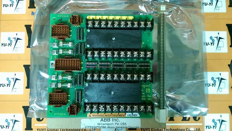 ABB BAILEY TERMINATION MODULE NTCS04 - 裕益科技自動化設備可程式編碼器PLC分散式控制系統DCS